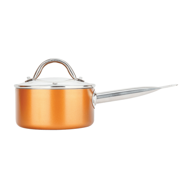 MorningSave: Copper Luxury 10-Piece Copper Cookware Set