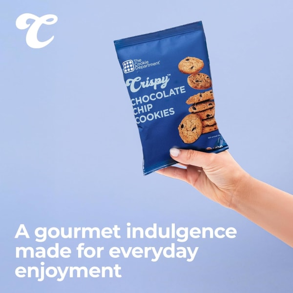 Meh: 12-Pack: The Cookie Department Crunchy Mini Chocolate Chip Cookies