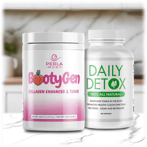 Shop Univision: Perla Mont BootyGen Multi-Colágeno y Detox Diario 100% ...