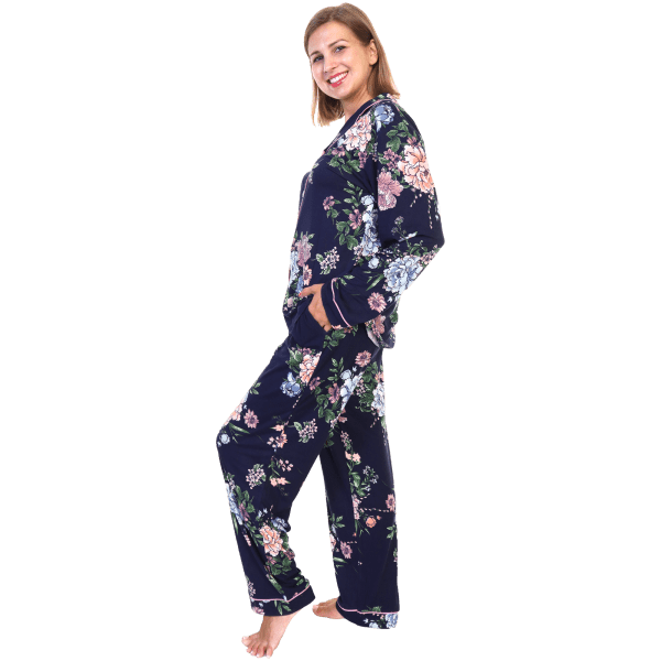 MorningSave: Angelina Women's Classic Brushed Microfiber Long Sleeve ...