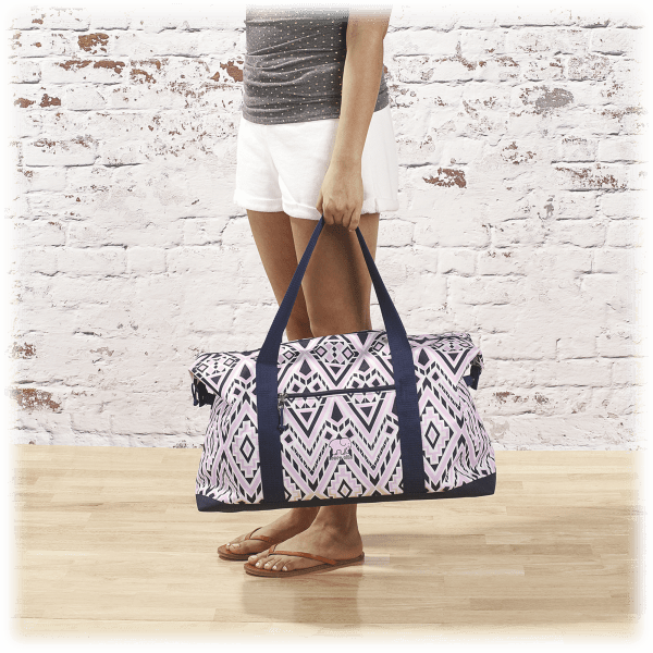 Meh: Ivory Ella by Conair Diamond Mosaic Work Tote & Weekender