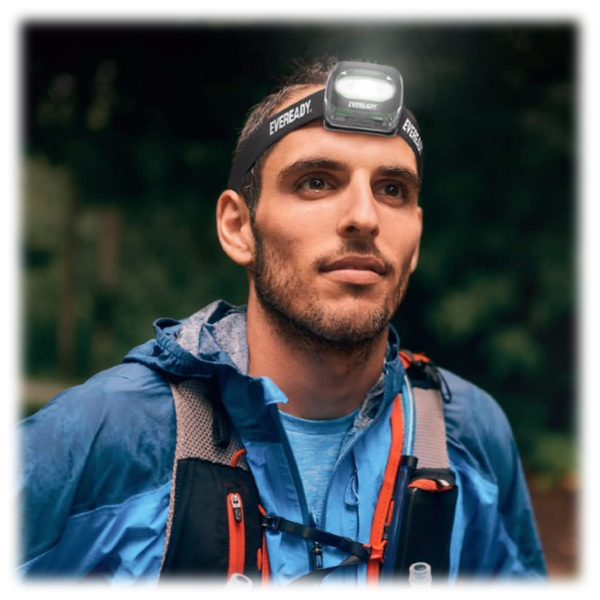 MorningSave: 3-Pack: Eveready 300-Lumen LED Rechargeable Headlight