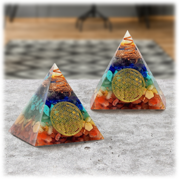 MorningSave: Ciana Aesthetics Naturals Orgone Pyramid Healing Crystal Stone