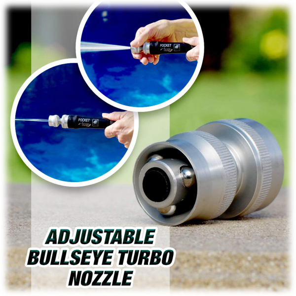 ASOTV 50ft Silver Bullet Pocket Hose with Holder