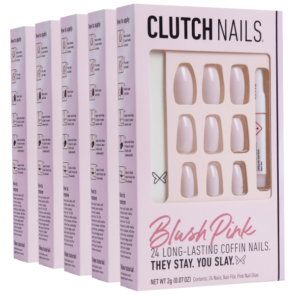 MorningSave: 5-Pack: Clutch Nails Press on Nail Kits