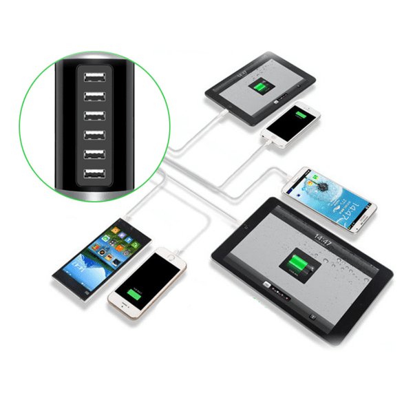 SideDeal: 3P Experts 30W 6 Port USB Charging Station