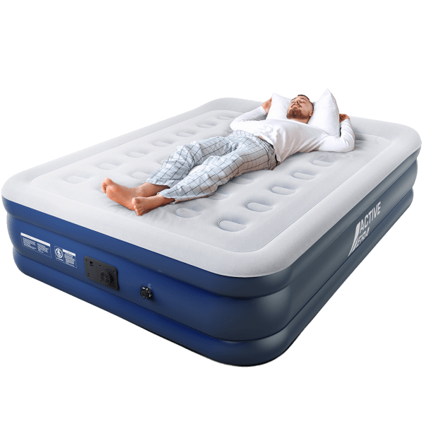 MorningSave: Active Era Premium Air Mattress with Built-in Pump