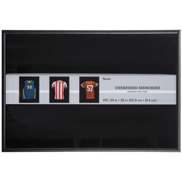 MorningSave: Darice Black Shadow Box with Pins (24 x 36)