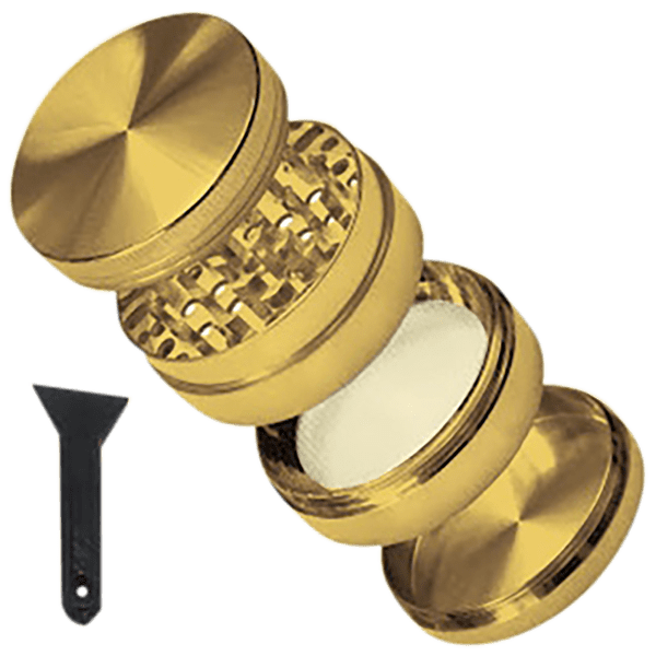 MorningSave: 5-Piece Titanium Herb Grinder w/ Diamond Cut Teeth ...