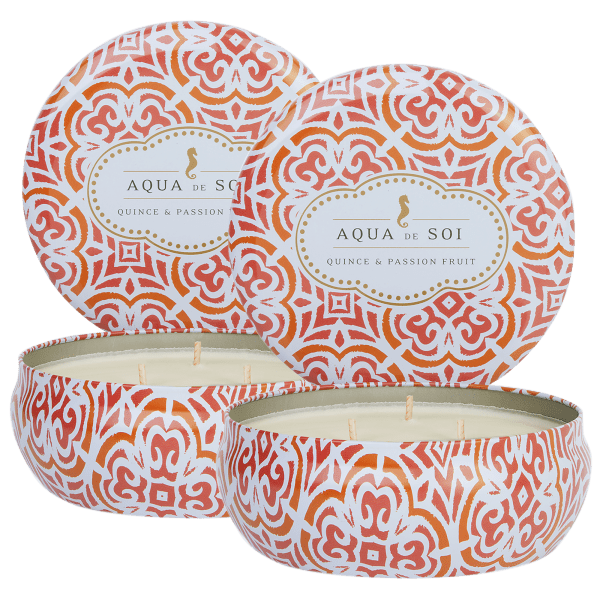 MorningSave: 2-Pack: Aqua de SOi 21oz Triple Wick Candles