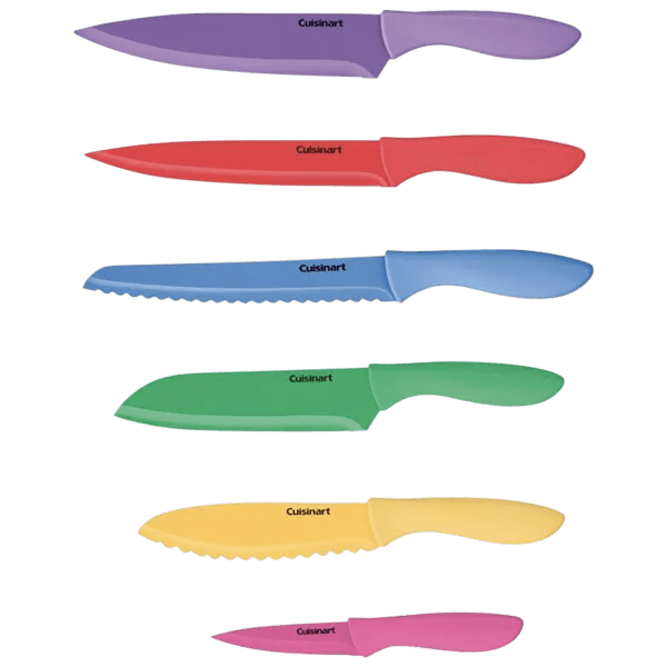 MorningSave: Cuisinart Advantage 6-Piece Ceramic-Coated Color Knife Set