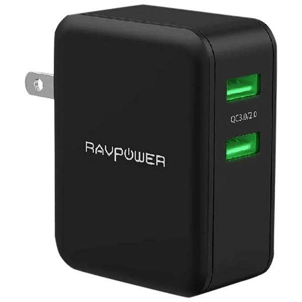 Meh: 2-Pack: RAVPower Turbo 36W 2-Port Wall Chargers