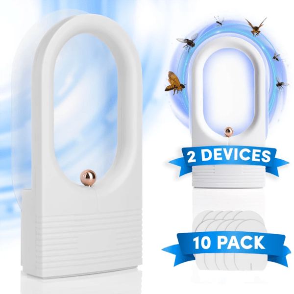 MorningSave: 4-Pack: Teal Elite UV Insect Trap with 20 Refills