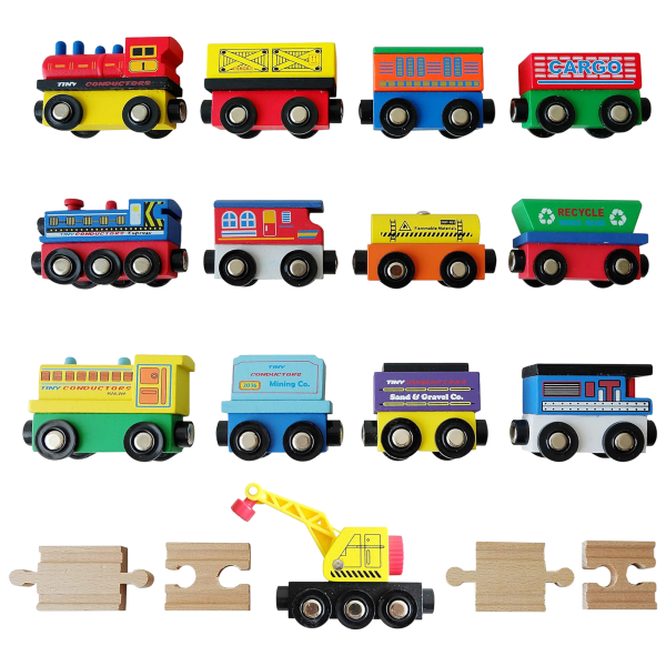 Shop JHud Show: DynaMax 34 Piece Toy Train Railroad Accessories Set