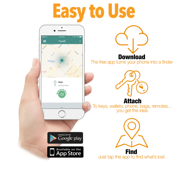 MorningSave: 5-Pack: TrackR Pixel Bluetooth Tracking Devices