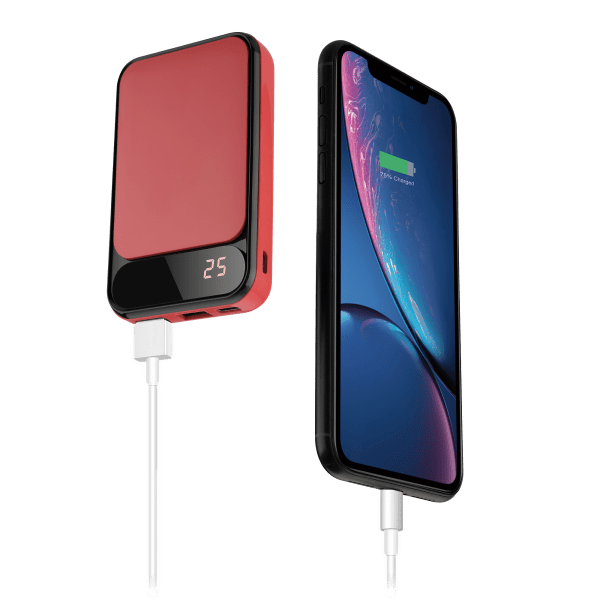 MorningSave: LAX Digital Display Power Bank with USB-C 7200mAh