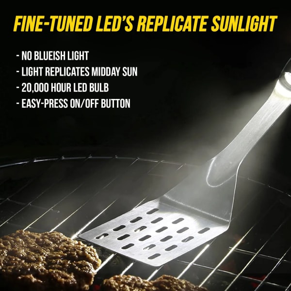 MorningSave: Grill Light 2-Piece Premium Stainless Steel Barbeque Grill Set