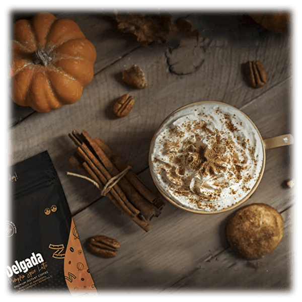 MorningSave: 28-Pack: Delgada Pumpkin Spice Slimming Coffee with Red Reishi