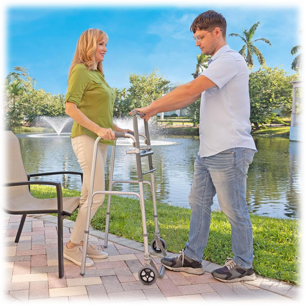 MorningSave: FOOTBAR Sit-to-Stand No-Lift Walker