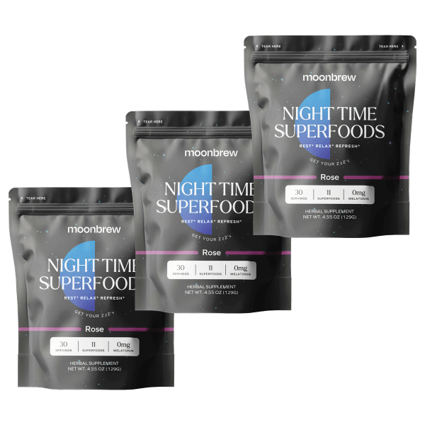 MorningSave: 3-Pack: MoonBrew Nighttime Superfoods Natural Sleep Aid ...