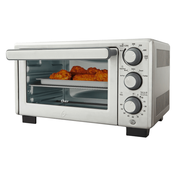 MorningSave: Oster 4-in-1 Compact Countertop Oven with Built-In Air Fryer
