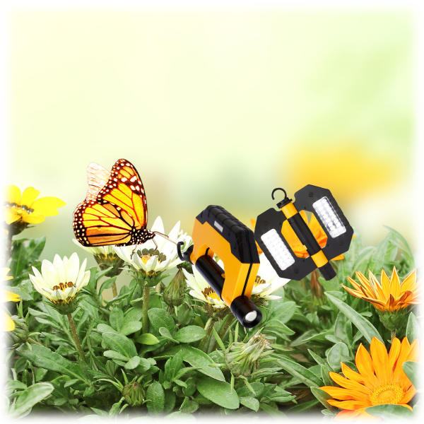 SideDeal: 2-Pack: Bell + Howell Butterfly Multi-Positional LED Work Lights