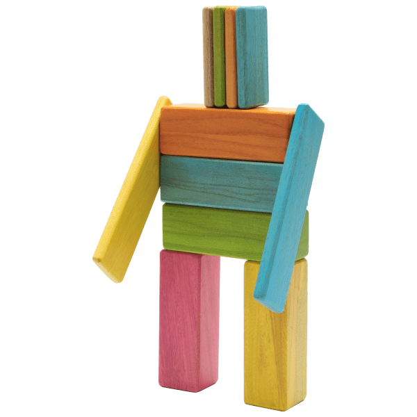 MorningSave: Tegu Tints Collection 52-Piece Original Magnetic Block Set