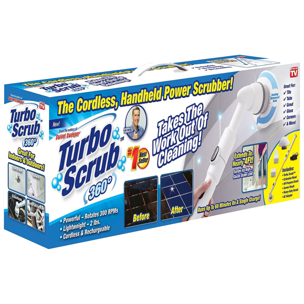 MorningSave: Turbo Scrub 360 Cordless Power Scrubber