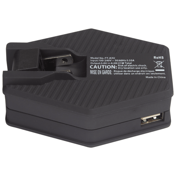 SideDeal: 2-Pack: Tough Tested 3-Port 4.2Amp USB Charger