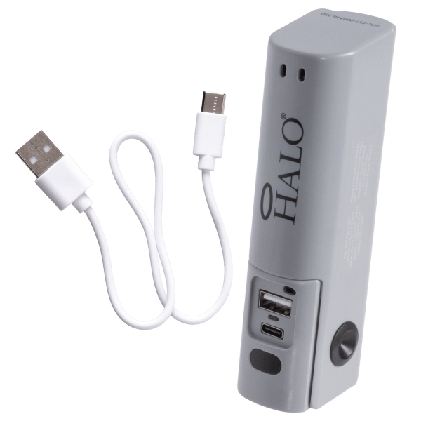 MorningSave: 4-Pack: HALO FanPal USB-C Mini Fan Power Bank with LED Light