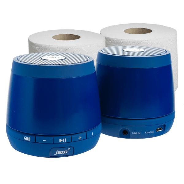 Meh: 2-Pack: Jam Plus Portable Stereo Bluetooth Speakers (Refurbished)