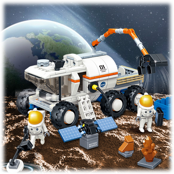 SideDeal: Gudi Space Mars Rover Explorer Building Blocks Toys