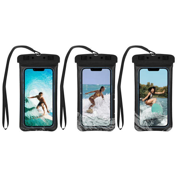 MorningSave: 3-Pack: Ciana Waterproof Neck Cellphone Pouch
