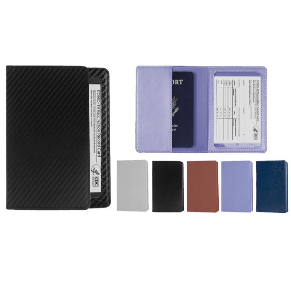 MorningSave: 2-Pack: CDC Vaccination Card Holder and RFID Passport ...