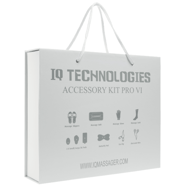 MorningSave: IQ 12-Piece Accessory Kit (Works with all TENS devices)
