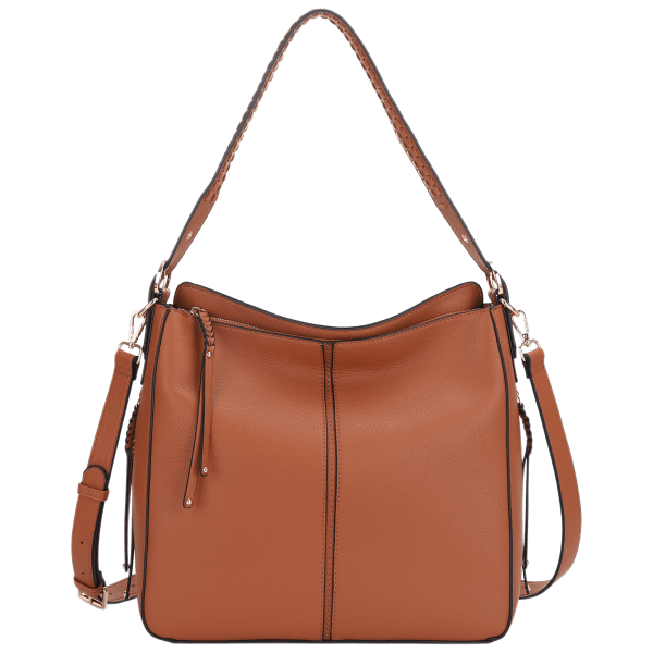 MorningSave: Malibu Skye Claire Handbag with Whipstitch Detail Handle