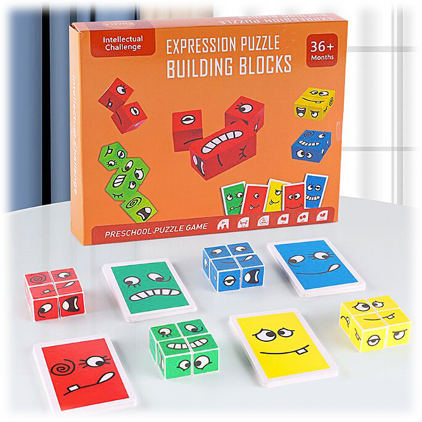 MorningSave: Zunammy Preschool Expression Block Puzzle Game