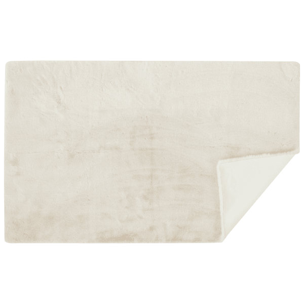 MorningSave: LUXE Fur Rectangular Faux Rabbit Fur Rug (3' x 5' or 5' x 8')