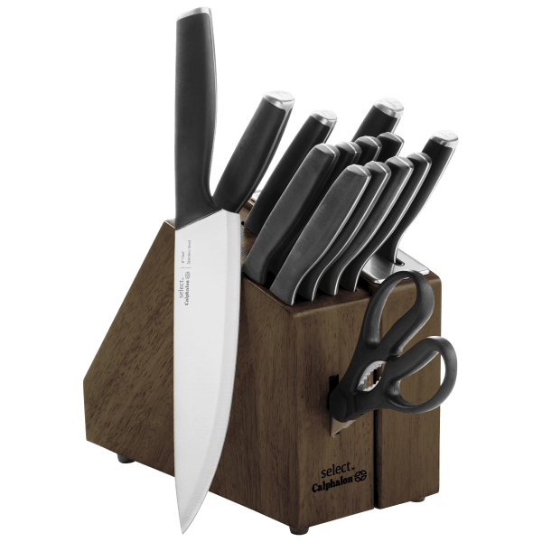 MorningSave: Calphalon Select 15-Piece Self-Sharpening Knife Block Set ...