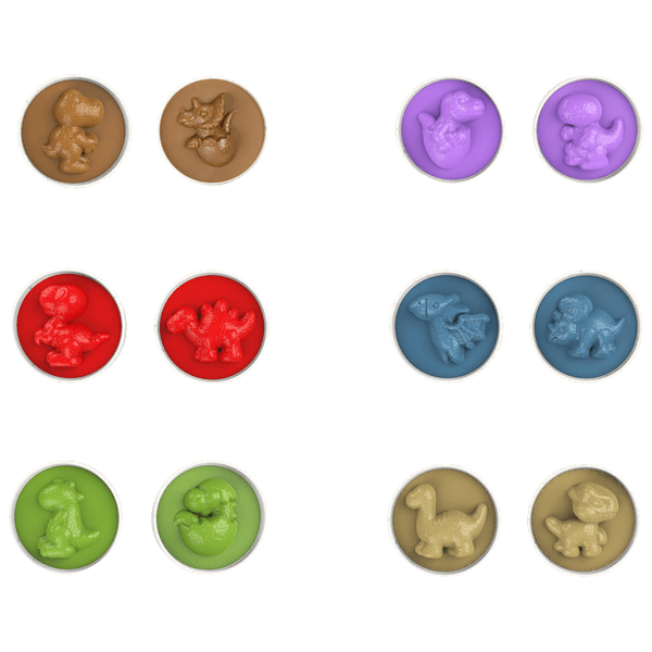 MorningSave: Zunammy STEM Dinosaur Egg Carton Colors and Shapes Toy