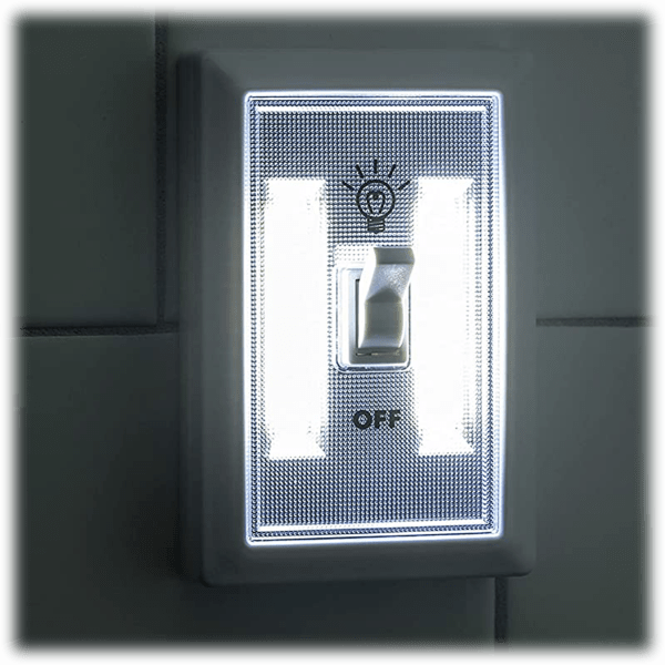 SideDeal: 4-Pack: Boundary Stick-On Wireless LED Light Switches with ...