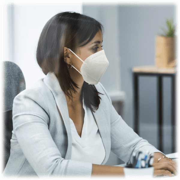 Meh: 100-Pack: KN95 5-Layer Non-Medical Standard Protective Mask