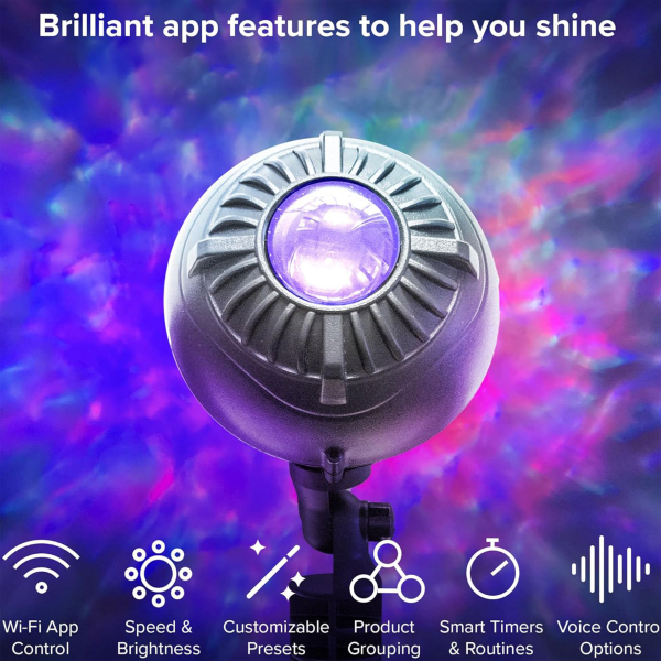 MorningSave: BlissLights Oblivia Outdoor Nebula Cloud Projector