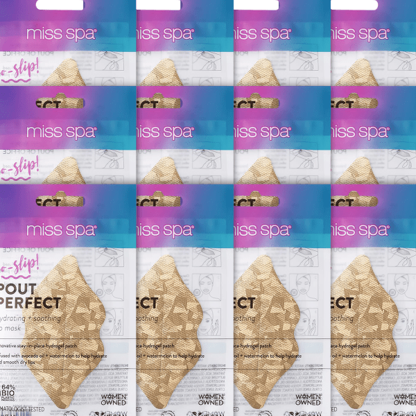MorningSave: 12-Pack: Miss Spa No-Slip Pout Perfect Hydrating Lip Mask