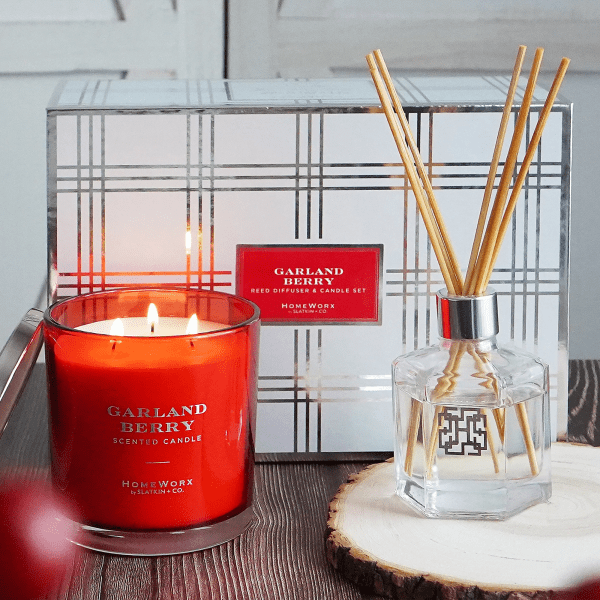 MorningSave: HomeWorx by Slatkin + Co. Garland Berry Candle and ...