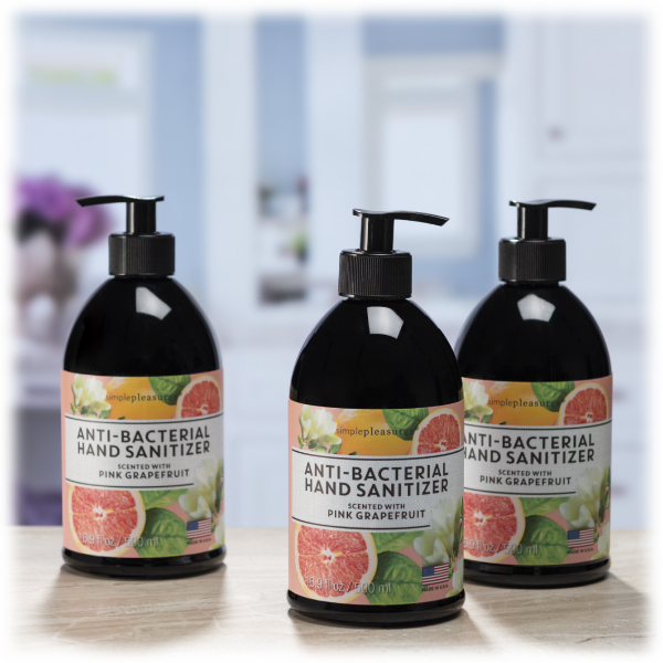MorningSave: 3-Pack: Simple Pleasures Scented Hand Sanitizer (16.9 fl oz)