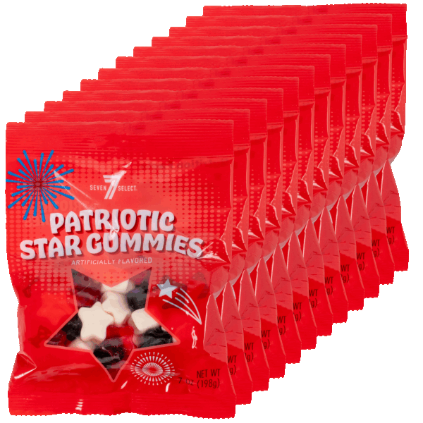 SideDeal: 12-Pack: 7-Select Gummi Patriotic Stars or Sour Watermelon ...