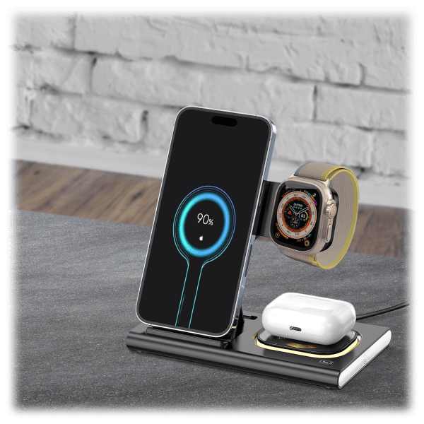 MorningSave: Brookstone 3-in-1 Desktop Wireless Charging Station
