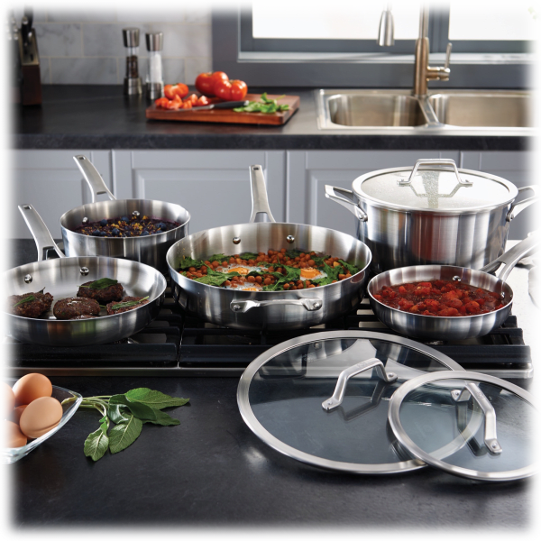 SideDeal: Calphalon Premier 8-Piece Tri-Ply Fully Clad Stainless Steel ...