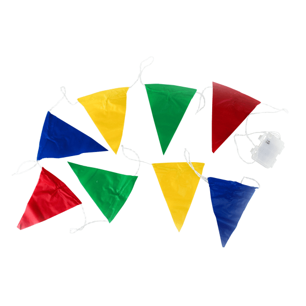 MorningSave: Hearth & Haven Multi-Colored LED Light Up Bunting Hanging ...